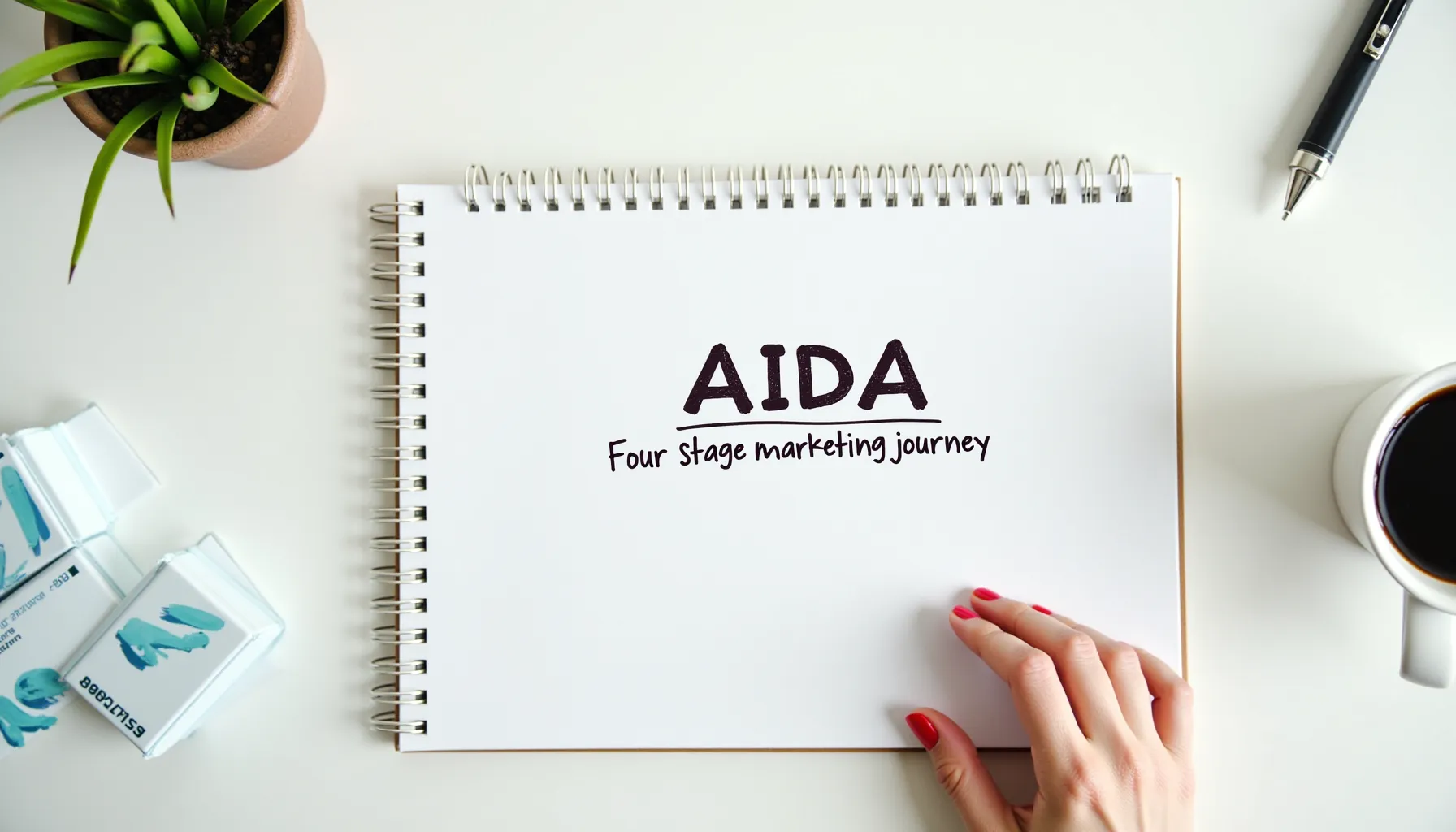What is the AIDA model for modern marketing practices?